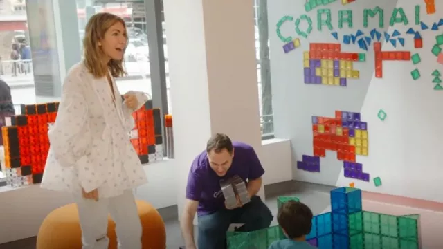 Rosie Assoulin Swashbuckler Balloon Sleeve Blouse worn by Erin Dana ...