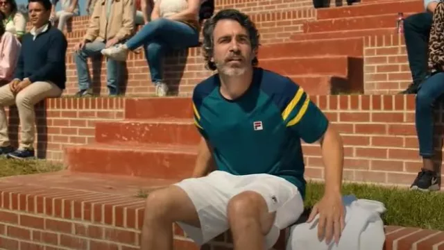 Fila Heritage Short Sleeve Crew worn by Nathan Bartlett (Chris Messina ...