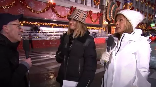 Jane Post Iconic Princess Rain Slicker Coat worn by Hoda Kotb as seen ...