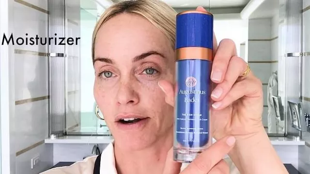 Amber Valletta uses Augustinus Bader Reach Cream in the YouTube video ...