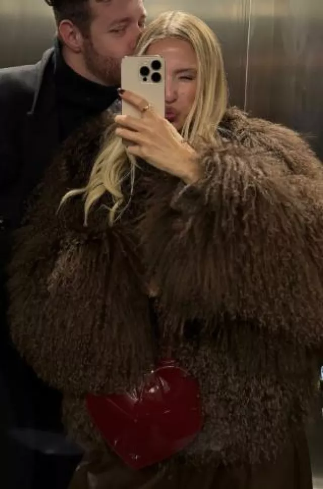 Ducie Rochelle Shearling Coat worn by Leonie Hanne on her Instagram ...