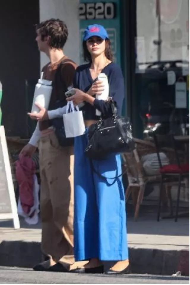 Repetto Cendrillon Rubber Sole Ballet Flats worn by Kaia Gerber in Los ...