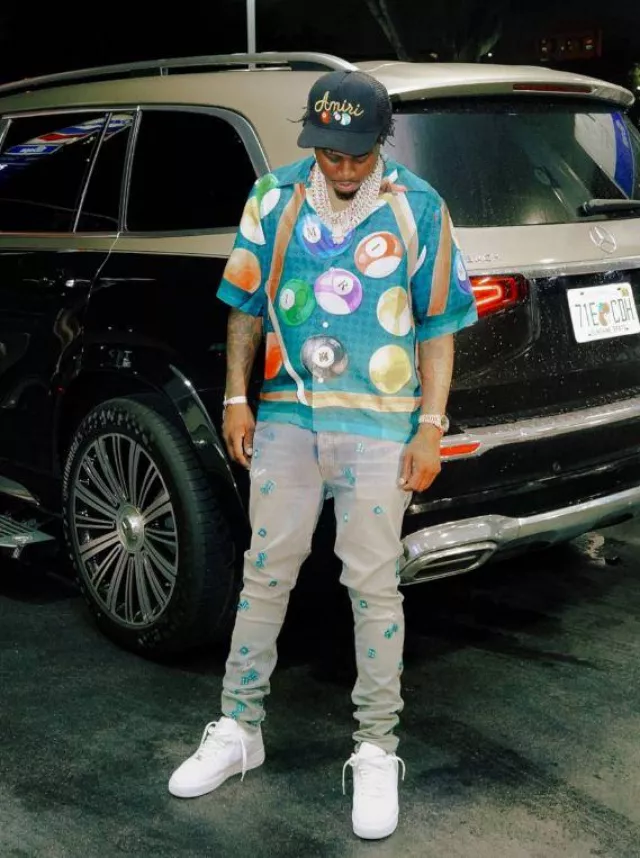 Amiri Black Billiards Logo Trucker Hat worn by Real Boston Richey on ...