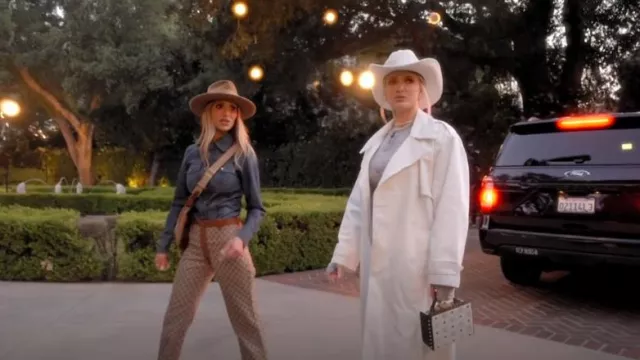 Los Angeles Cowgirl Rhinestone Rose Cowboy Hat worn by Erika Girardi as ...