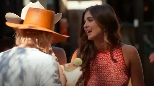 Free People Mindy Backless Midi worn by Audrey Pratt as seen in ...