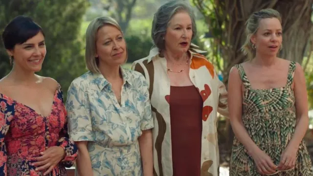 Bellerose Parma Dress Combo worn by Rose Defoe (Fiona Button) as seen ...