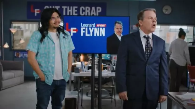 Oas Hexagona Cuba Terry Shirt worn by Jean-Luc (Julius Cho) as seen in ...