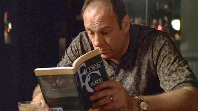Elder Care read by Tony Soprano in The Sopranos (S01E04) | Spotern