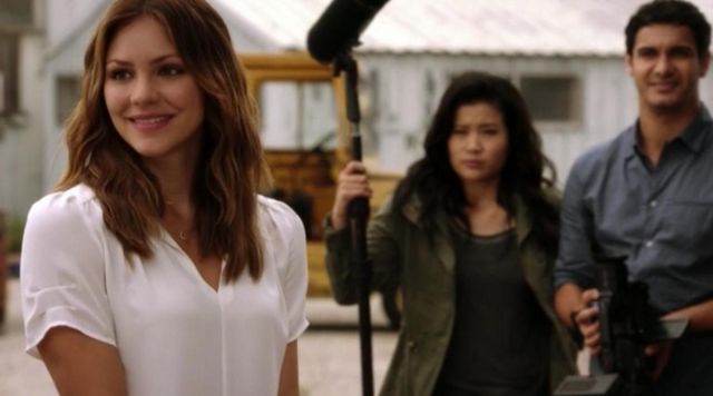 White Top de Paige Dineen (Katharine McPhee) en Scorpion | Spotern