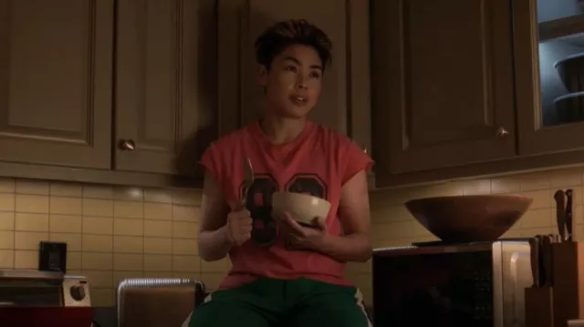 Urban Outfitters Physical Education Cutoff Muscle Tee worn by Nico ...