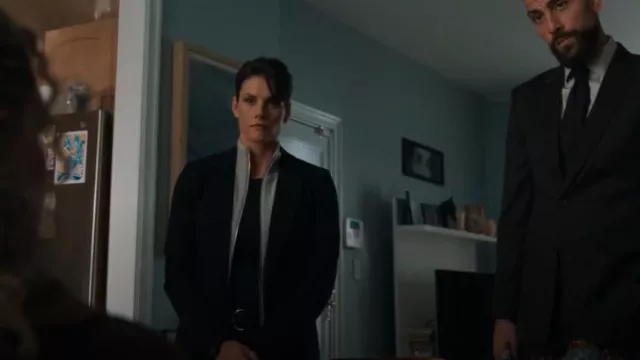 Theory Carissa Blazer worn by FBI SA Maggie Bell (Missy Peregrym) as ...