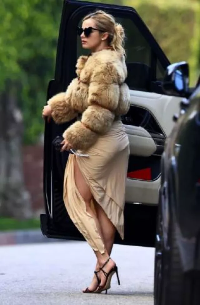 Francesco Russo Sandals worn by Addison Rae in Los Angeles on January ...