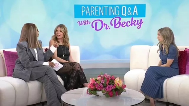 Sea Noa Slip Dress worn by Jenna Bush Hager as seen in Today with Hoda ...