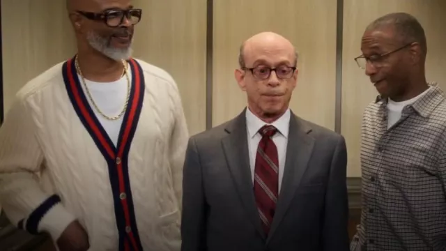 Haggar Men's J.m Premium Performance Stretch Stria 2-Button Suit worn ...