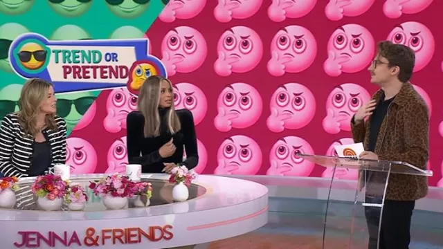 Asos Zip Through Coach worn by Sean Hickey as seen in Today with Hoda ...