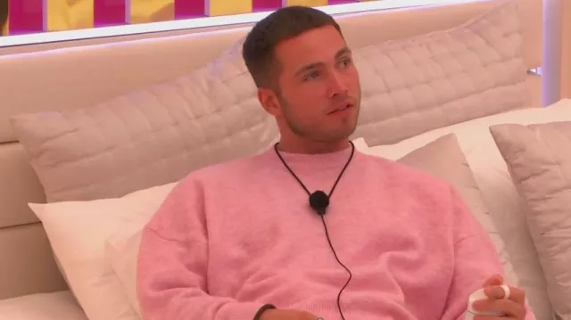 Cole Buxton Alpaca Knit Sweater worn by Ron Hall as seen in Love Island ...