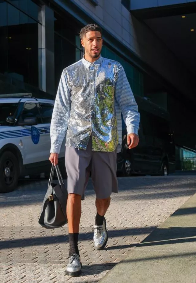 Dr. Martens Ramsey Creeper Shoes x Supreme 'Silver' worn by Tyrese ...