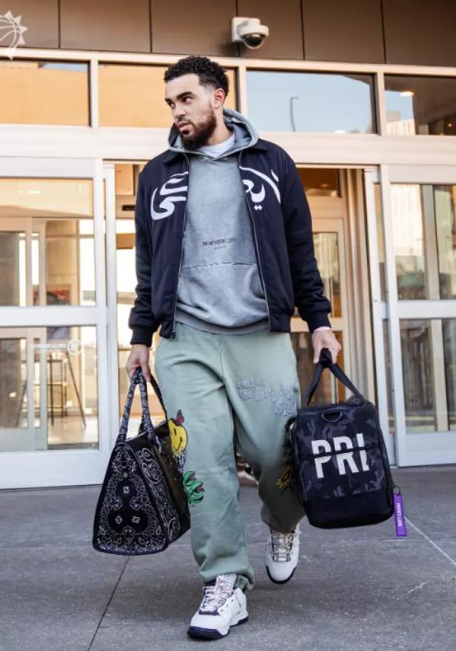 Nike Air Dunk Jumbo 'Phantom' worn by Tyus Jones on the Instagram ...