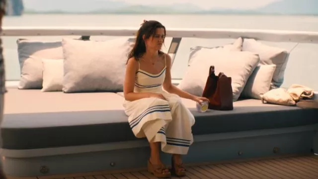 Ciao Lucia Florencia Dress White worn by Piper Ratliff (Sarah Catherine ...