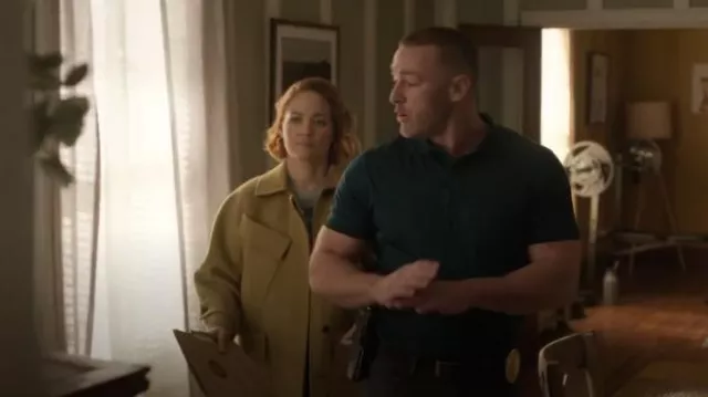 Rachel Comey Alves Trench worn by Angie Polaski (Erika Christensen) as ...