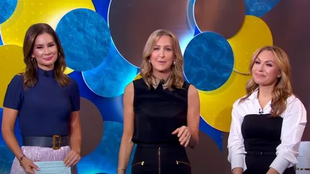 Staud Eleanor Rib-Knit Top worn by Rebecca Jarvis as seen in Good ...