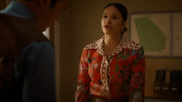 Valentino Black/Red Smooth Leather V Logo Thin Reversible Belt worn by ...