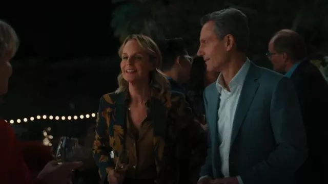 A.L.C. Vernay Floral Print Blazer worn by Winnie Landell (Helen Hunt ...