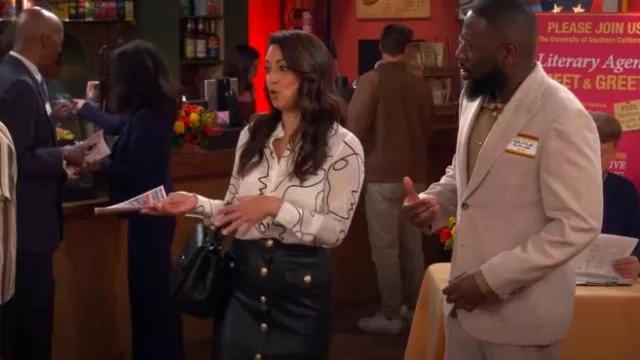 Karl Lagerfield Paris Liana Satchel worn by Lisa Chatsworth (Angelique ...