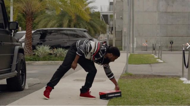 sneakers, high tops Ricky Jerret (John David Washington) in Ballers ...