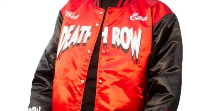 Death Row Records Red Satin Jacket worn by Death Row Records in SKG ...