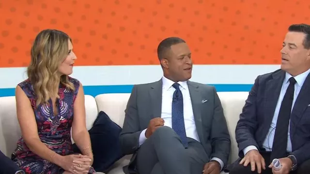 Saloni Tabitha B Dress worn by Savannah Guthrie as seen in Today on ...