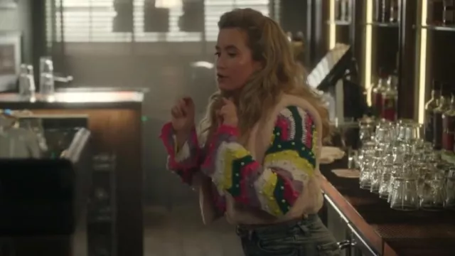 Celia B Sulu Top Multi worn by Judy Cooper (Jenna Lamia) as seen in ...