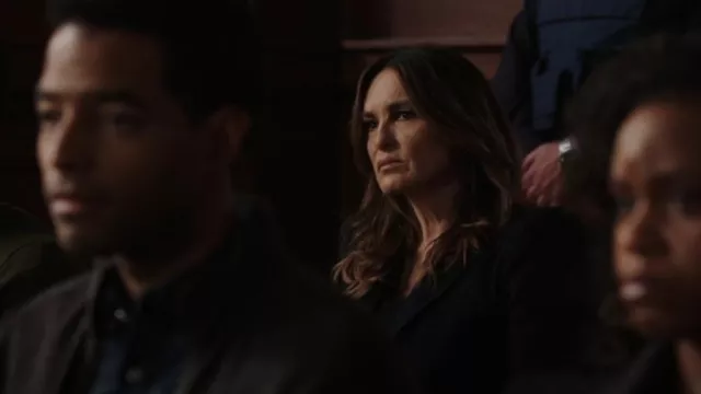Alexander Mcqueen Crepe Blazer worn by Olivia Benson (Mariska Hargitay ...