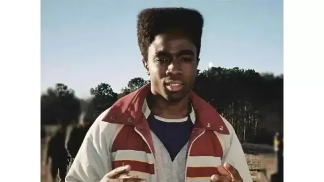 Lucas Sinclair Stranger Things S05 Red Jacket | Spotern