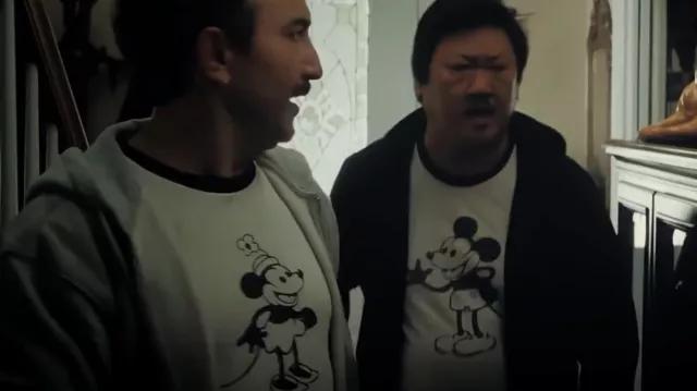 Vintage Mikey Mouse Ringer T-Shirt worn by Terry (Clayton Farris) in ...