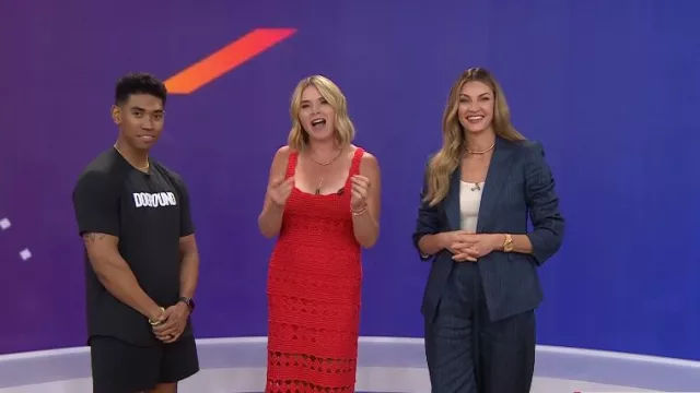 Cara Cara Joan Dress worn by Jenna Bush Hager as seen in Today with ...