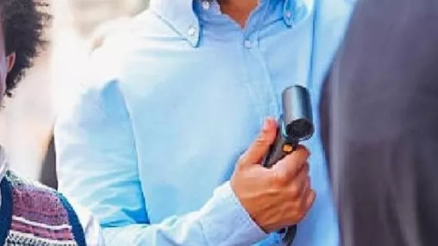 Little Brother Blue Shirt worn by (Eric Andre) as seen in Little ...