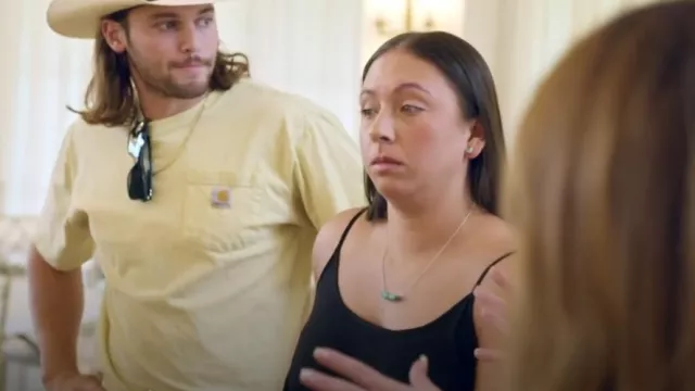 Brooke Bebout Chippy Necklace worn by Alli McBee as seen in The McBee ...