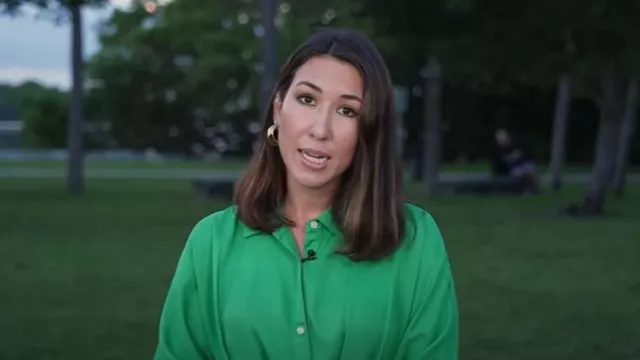 Thakoon x RTR Green Shirt Dress worn by Marissa Parra as seen in Today ...