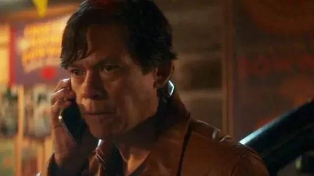 Echo S01 Chaske Spencer Brown Leather Jacket worn by Henry 'Black Crow ...