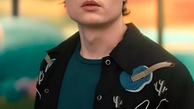 Asa Germann Western Guitar Shirt porté par Sam Riordan (Asa Germann ...