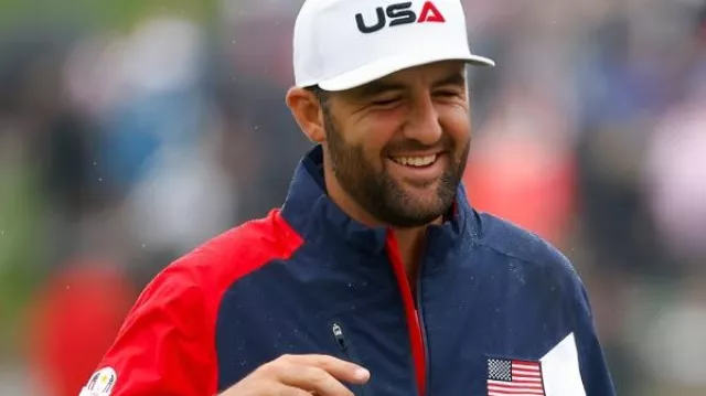 Scottie Scheffler 2025 Team USA Ryder Cup Rain Jacket in Who’s The Best ...