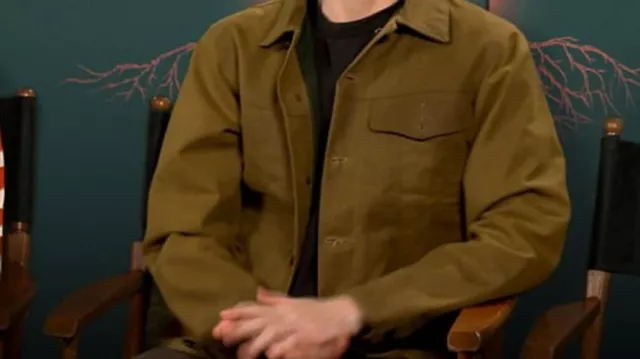 Brown Cotton Jacket of Alex Dempsey (Mae Martin) in Wayward (S01E04 ...