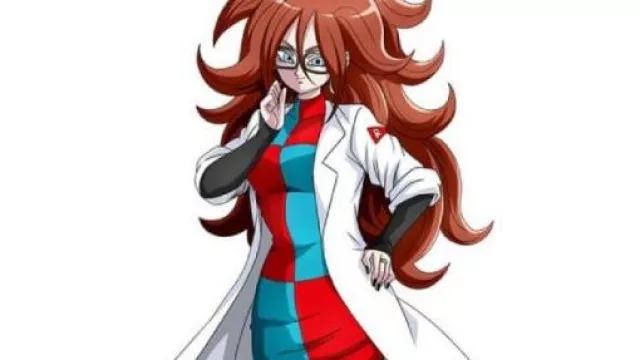 Bata de laboratorio de Dragon Ball Z usada por Android 21 como se ve en ...