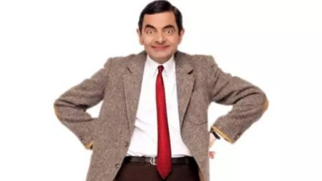 MR Bean Suit worn by Mr. Bean (Rowan Atkinson) as seen in Mr. Bean ...