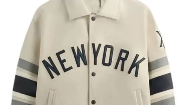New York Yankees Leather Jacket worn by Narrator (Tate Donovan) as seen ...