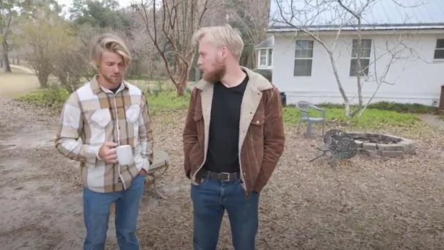 Scully Sherpa Lined Suede Jacket worn by Ethan Plath as seen in Welcome ...