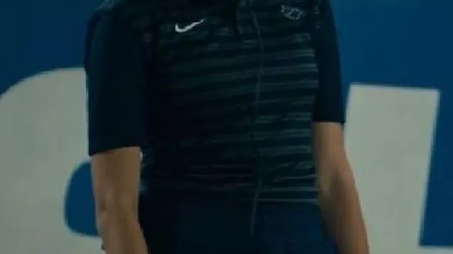 Striped Polo Shirt worn by Ricky (Perry Mattfeld) in Chad Powers | Spotern