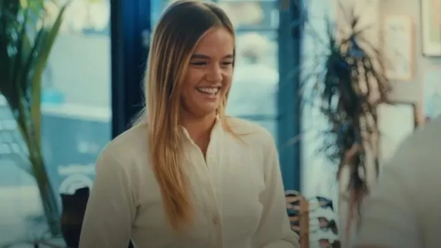 Polo Ralph Lauren Cotton Cardigan worn by Jules Pollard as seen in Made ...