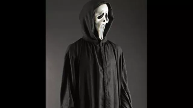 Scream Ghost Hooded Costume worn by Chad Meeks-Martin (Mason Gooding ...